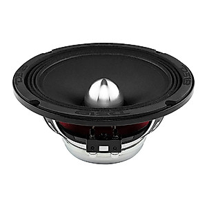 DS18 PRO-NEO8 Loudspeaker - 8", Midrange, Heavy Duty Aluminum Basket, 600W Max, 300W RMS, 4 Ohms, Neodymium Magnet - The Most Elegant Neodymium Full Range Loudspeakers Available