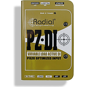 Radial PZDI 1-channel Passive Piezo-Optimized Direct Box