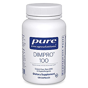 Pure Encapsulations DIMPRO 100 | Antioxidant Supplement to Support Hormone Metabolism, and Breast Health* | 120 Capsules