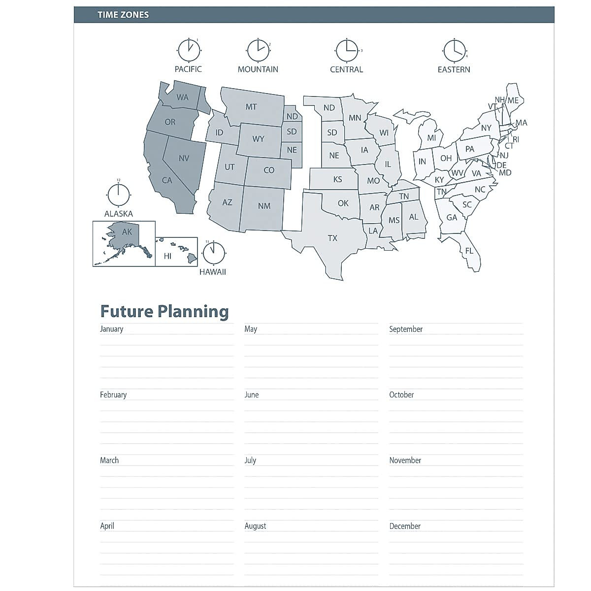 House of Doolittle 2023-2024 Weekly and Monthly Planner, Academic, Dots Hard Cover, 7 x 9 Inches, August - July (HOD29593-24)