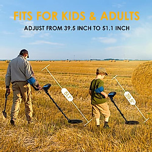 Metal Detector for Adults Professional - Updated Professional Gold Detector for Treasure Hunt, 5 Detection Modes IP68 Waterproof 10" Search Coil, High Accuracy, Strong Memory Mode, with Headphone