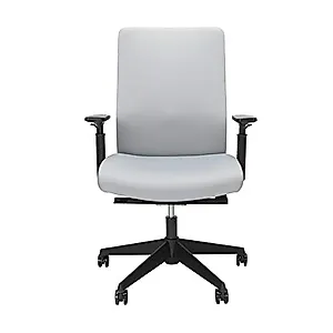 HON Basyx Biometryx Commercial-Grade Fabric Upholstered Task Chair, Grey