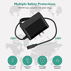 for Wahl Shaver Charger, Lnauy 2V Power Cord Compatible with Wahl 8061/8786-1001/8163 / 7367/7357 / 7353/7029 / 7060/7035 / 7339/7356 Replacement Clipper Trimmer Power Supply Adapter