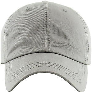 Pony-Classic LGY Classic Plain Ponytail Messy High Bun Headwear Adjustable Cotton Trucker Mesh Glitter Hat Baseball Cap (Adjustable, Light Gray Classic)