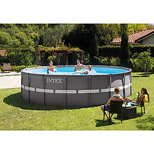 Intex 18ft X 52in Ultra Frame Pool Set with Sand Filter Pump