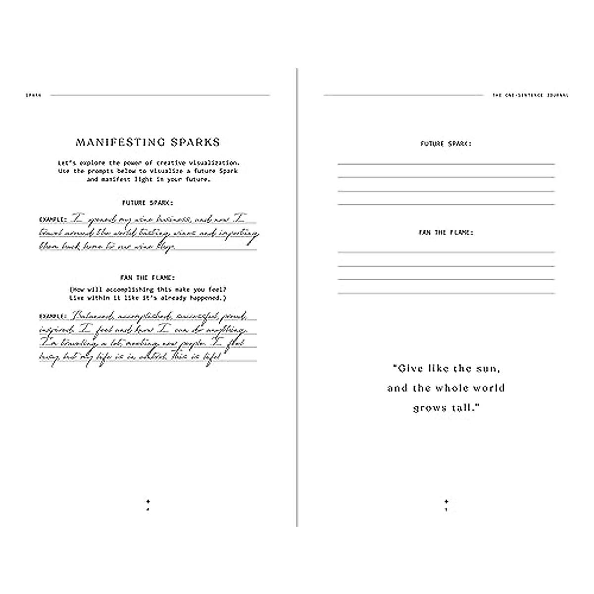 Spark: The One-Sentence Journal