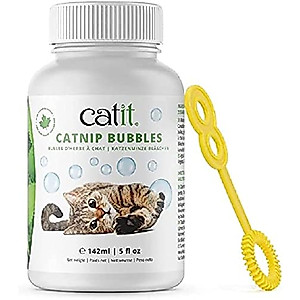 Catit Catnip Bubbles for Stimulating Indoor and Outdoor Cats