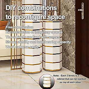 LÜZHONG Spinning Shoe Rack - 360° Metal Rotating Shoe Shelf with 2 Hooks, Freestanding Shoe Storage Organiser Hallway Display Stand Unit for Entryway Bedroom Living Room