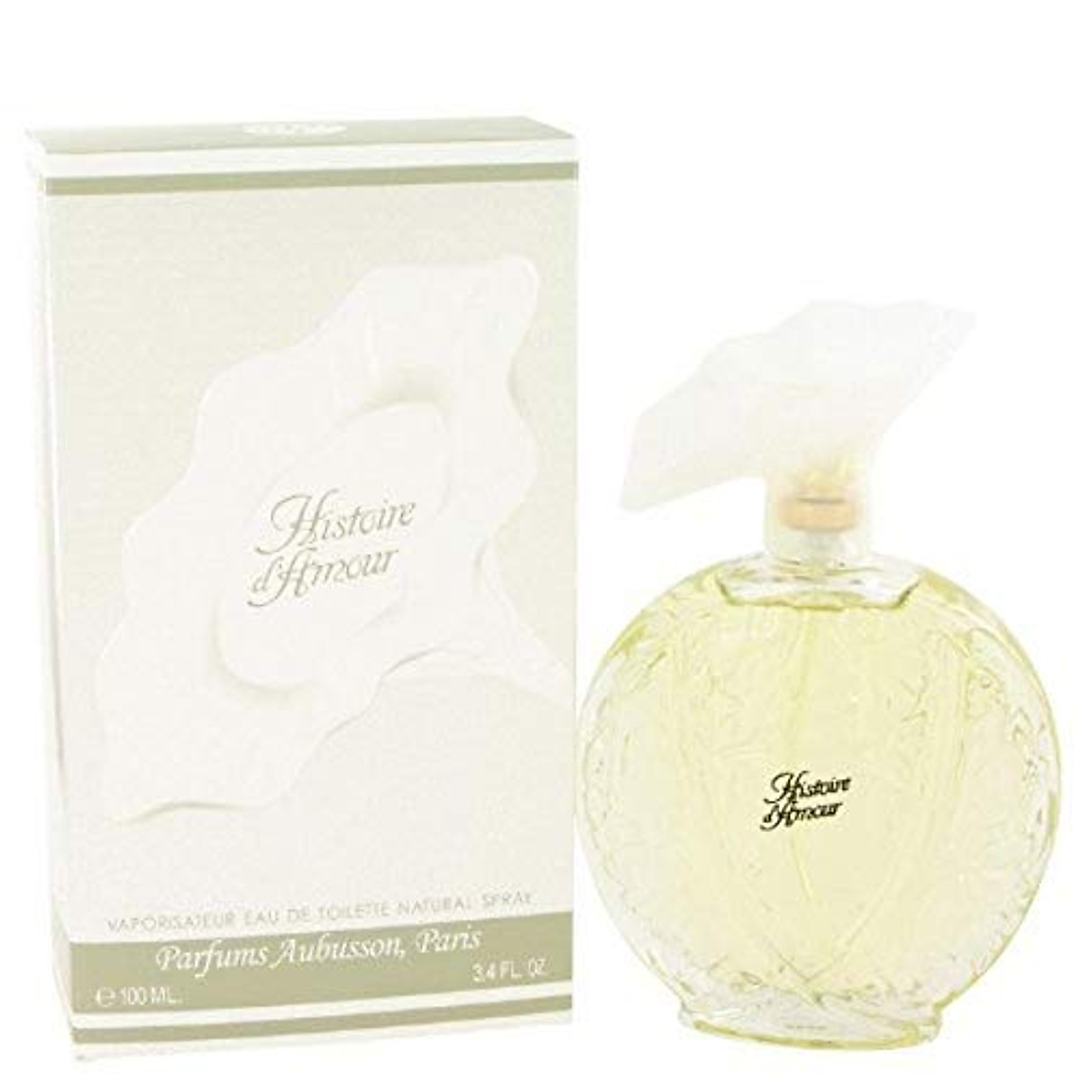 Histoire D'amour By Aubusson For Women. Eau De Toilette Spray 3.4 Ounces