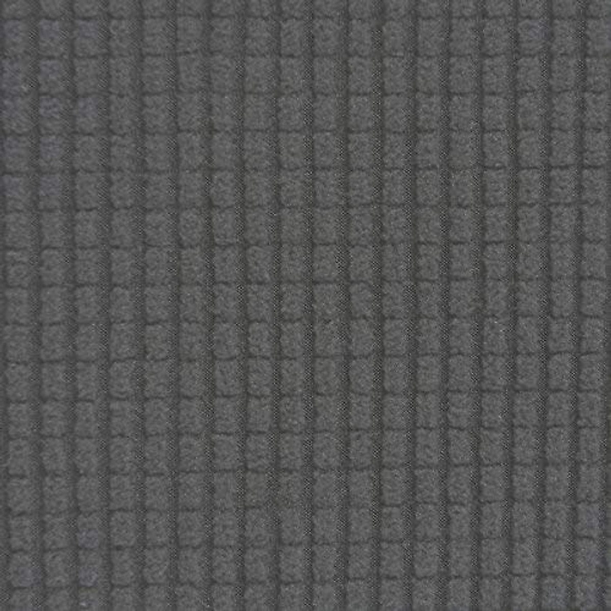 Easy-Going Stretch Sofa Slipcover 1-Piece Sofa Cover Furniture Protector Couch Soft with Elastic Bottom for Kids, Polyester Spandex Jacquard Fabric Small Checks (Sofa, Dark Gray)