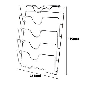 Tableware storage rack 5-Tier Pot Lid Storage Rack Pot Lid Keep Dry Dish Cover Keep Cabinet Pantry Kitchen Drop-Proof Storage Organizer ROYIO
