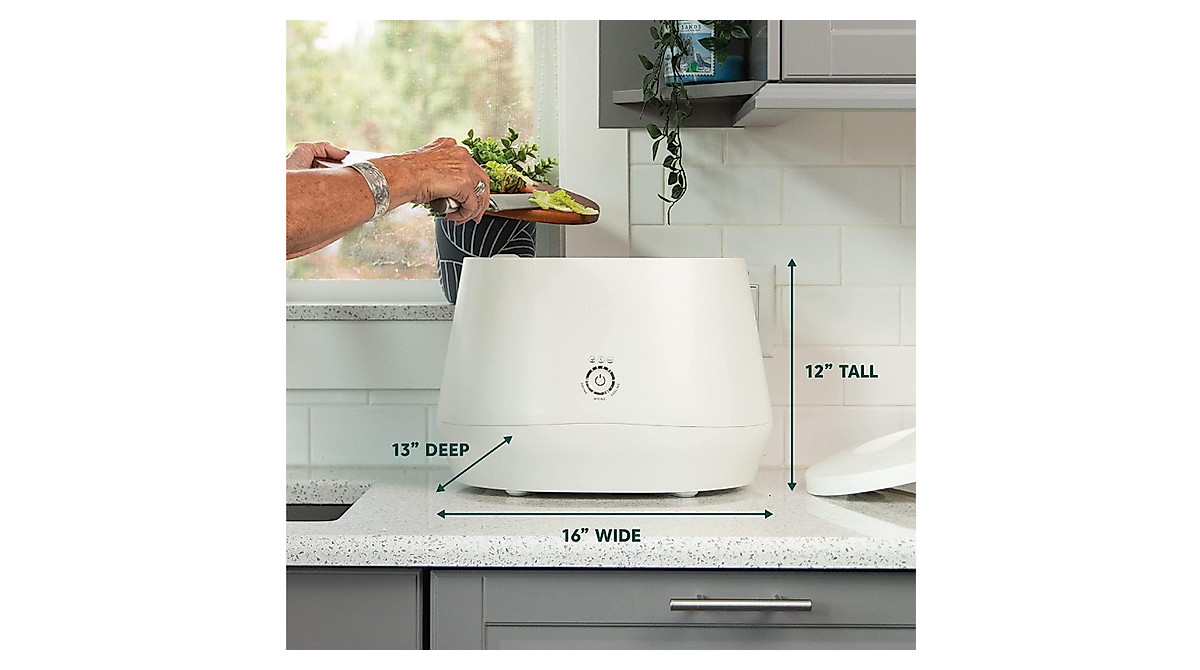 Lomi 1.3 Electric Composter - Turn Waste into Fertilizer Effortlessly
