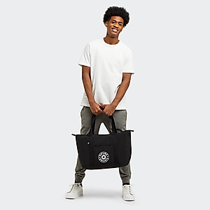 Kipling Art Medium Lite Tote Bag Black Lite