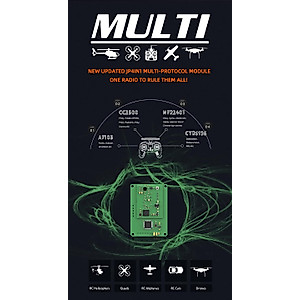 Jumper T Pro OpenTX Hall Sensor Gimbal Remote Controller with JP4IN1 Multi-Protocol Module Radio