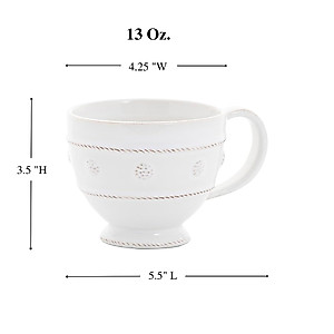 Juliska Berry & Thread Breakfast Cup - Whitewash