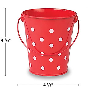 Teacher Created Resources Polka Dot Buckets & Caddy Set, (9487)