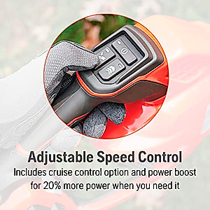 Husqvarna 230iB Battery Powered Cordless Leaf Blower, 136-MPH 650-CFM Electric Leaf Blower with Brushless Motor and Quiet Operation, 40V Lithium-Ion Battery and Charger Included