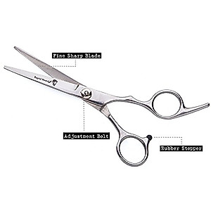 Beard Grooming & Trimming Kit for Men Care - Beard Brush, Beard Comb, Unscented Beard Oil Leave in Conditioner, Mustache & Beard Balm Butter Wax Growth, Styling Scissors - Stocking Stuffers Gift set