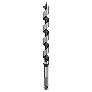 Bosch 2609255244 Wood Auger Drill Bit with Self-Cutting Threaded Point/Diameter 18mm