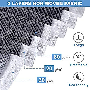 Clothing Storage Bag,3 Pack Large Capacity Clothes Storage Bag Organizer with Reinforced Handle Thick Fabric for Comforters,Storage Bin Blankets,Bedding,Foldable with Sturdy Zipper,Clear Window, 90L,Grey