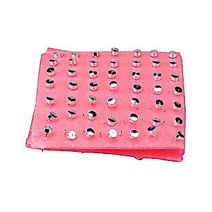 Facial Skin Tightener Piercing Rings Ear Earrings Steel Studs Tools 98 for Pcs Stainless Body Other Metal Bead Roller