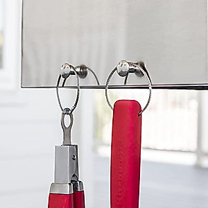 KitchenAid 720-0954L 4-Burner Stainless Steel Free Standing 55000 BTU Propane Gas Grill with Black Cabinet and Side Burner