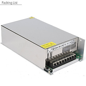 12V 83A 1000W Universal Regulated Switching Power Supply Driver for CCTV camera LED Strip AC 100-240V Input to DC 12V