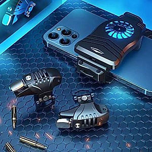 DDEHS Niversal Mobile Phone Game Cooler System Cooling Fan Gamepad Stand Radiator Gaming Controller Joystick Accessory for Smart Phone
