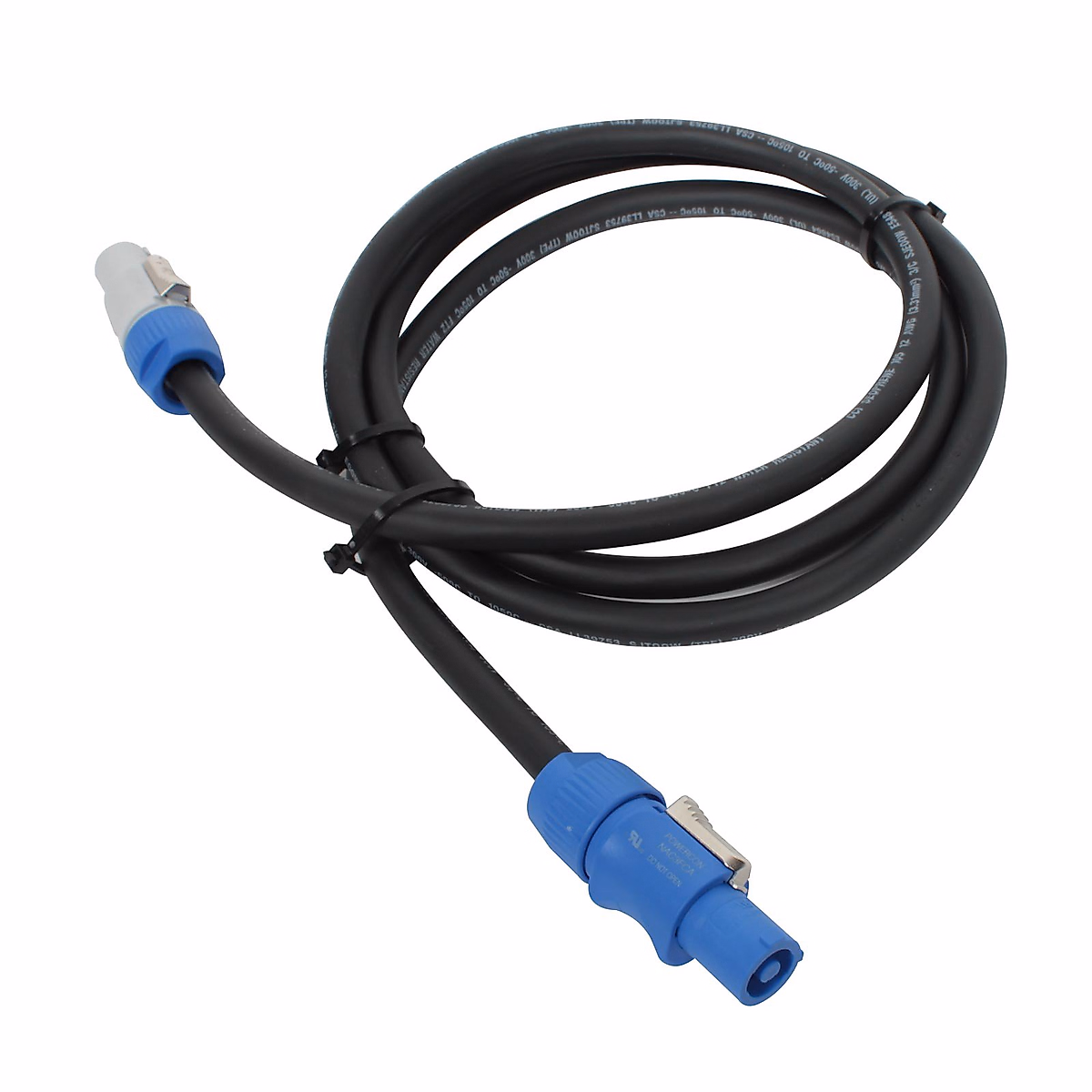 Elite Core Neutrik PowerCon Power Extension Cable | 6' ft | PC12-AB-6 | Made in The USA |