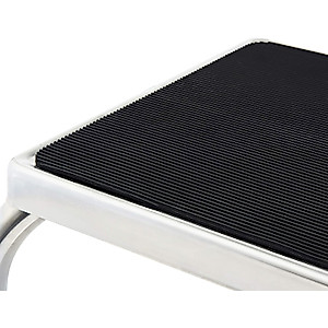 FSA/HSA Eligible, Vaunn Medical Foot Step Stool 350lbs Heavy-Duty Welded Steel Legs, Fully Welded Single Construction Frame, Anti-Skid Rubber Platform