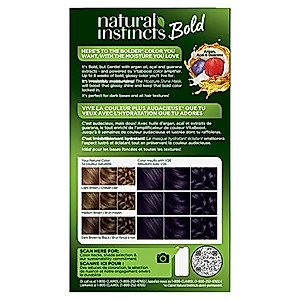 Natural Instincts Bold Permanent Hair Dye, V26 Violet Passiflora Hair Color, Pack of 1