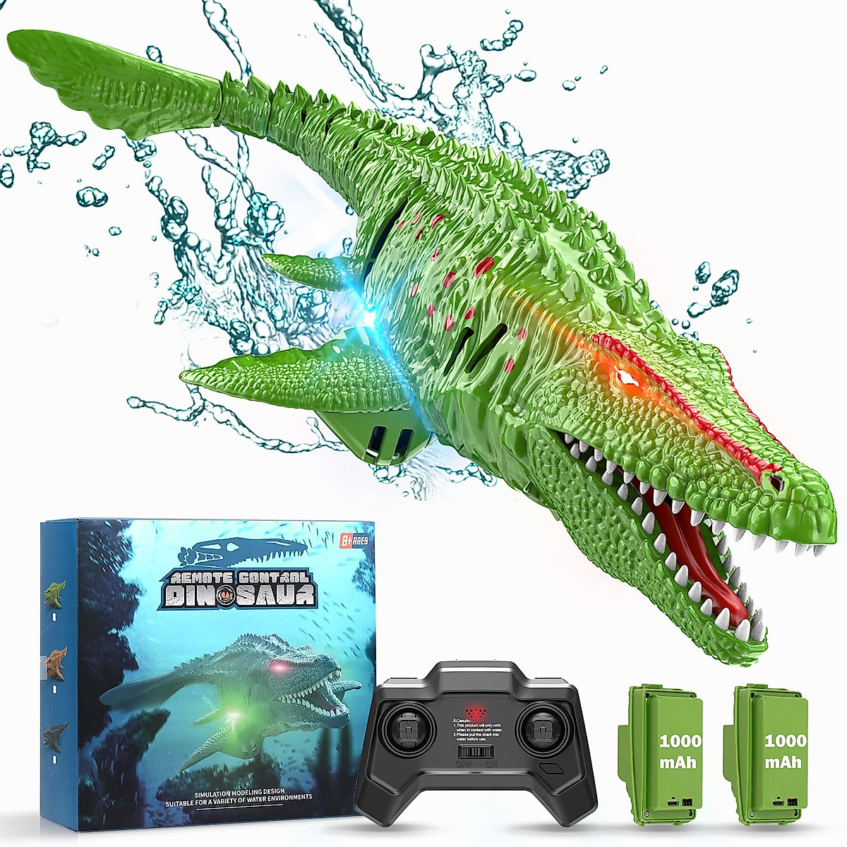 HScopter 4WD Gesture RC Cars and 2WD Remote Control Dinosaur, 2.4 G Remote Control Car Twist Offroad Craweler RC Boats Pool Toys Gift Prensent for Boy Girl Birthday Chirstams Party Xmas