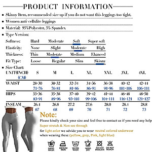 JGS1996 Womens Hidden Scrunch Butt Lifting Workout Leggings High Waist Tummy Control Booty Lift Gym Yoga Pants Tights