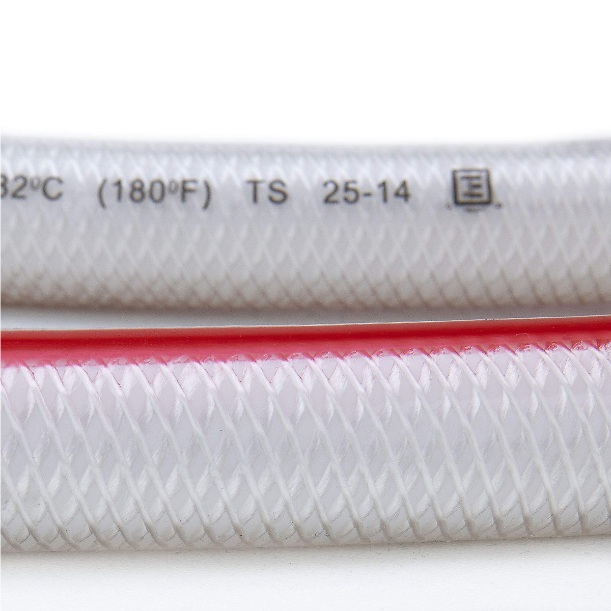 RecPro 1/2" RV Pressurized Hot & Cold Water Line Combo | RV Hose | Flexible | Non-Toxic | Vinyl | Heavy Duty | Length Options (5ft)