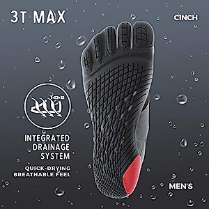 Body Glove Mens Water Shoes | 3T Cinch Mens Barefoot Water Shoes - Quick-Dry Durable Mens Beach Shoes Swim Shoes Aqua Shoes Slip-On