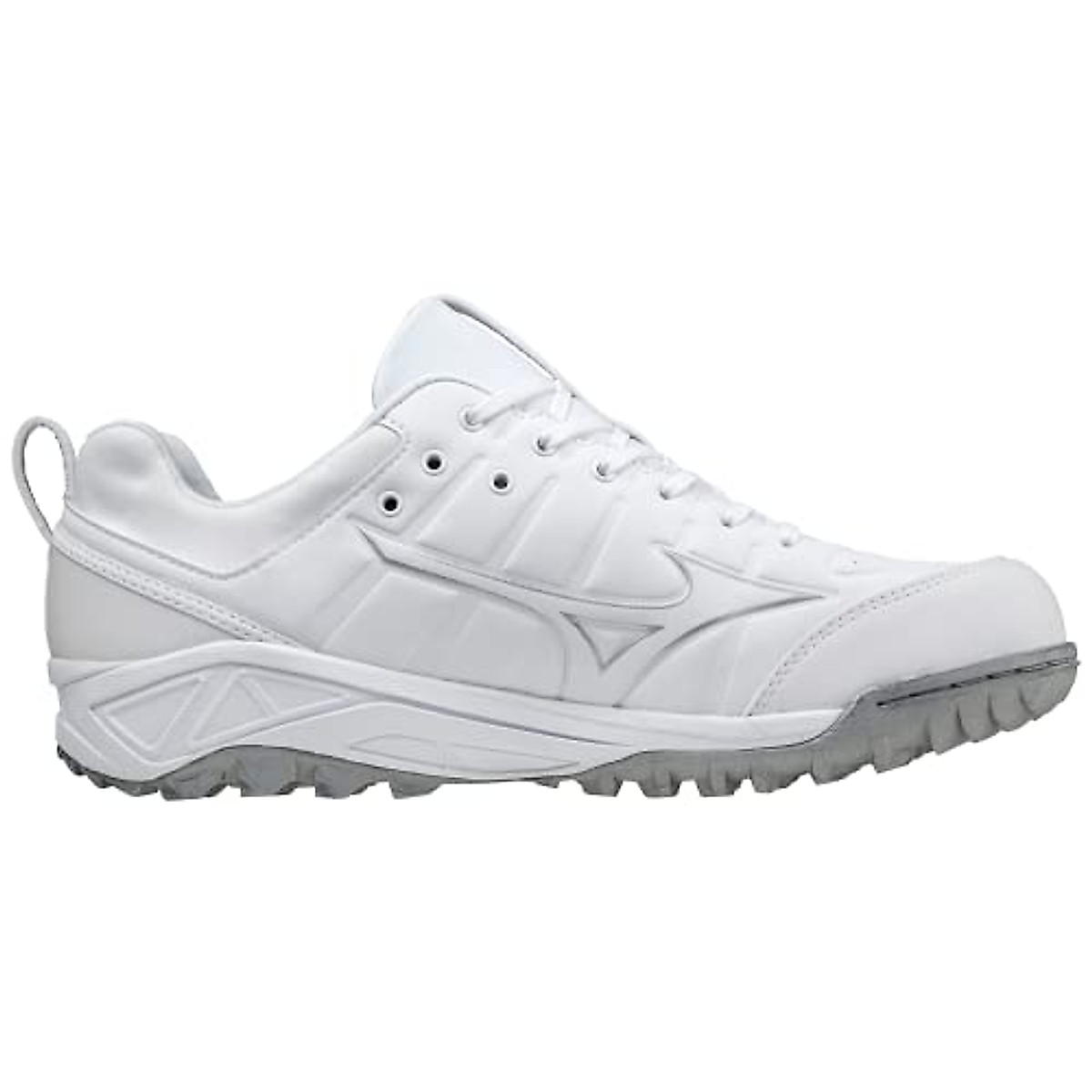 Mizuno Men's Ambition 2 All Surface Turf Shoe, White, 12