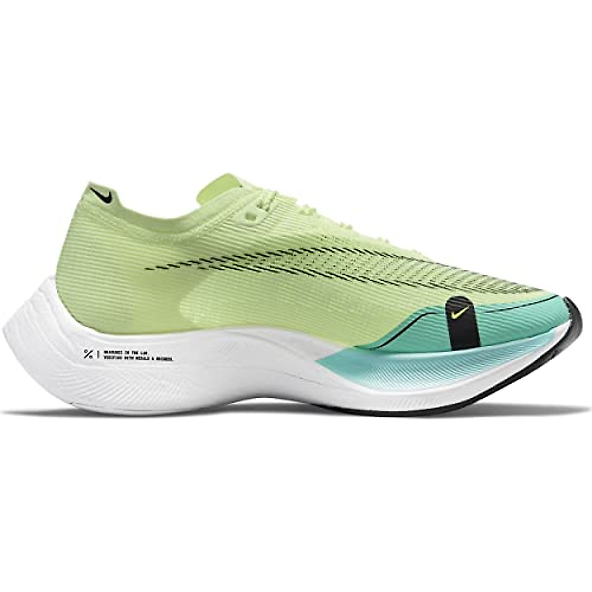 NIKE Women's Walking Runners, Barely Volt Black Dynamic Turq, 7