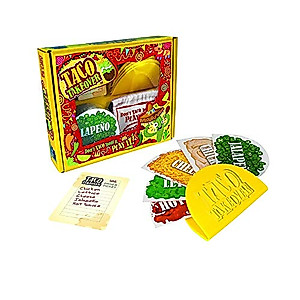 University Games Taco Takeover Food Stuffing Party Game for Kids
