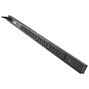 Tripp Lite PDU Metered 16 C13 4 C19 3.2/3.8kW 208/240V C20/L6-20P 10ft Cord (PDUMV20HV-36)
