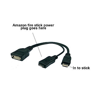 Mini Wireless Keyboard 2.4GHz Touch-pad Mouse Combo Plus OTG Cable - TV xStream, Compatible with Firesticks, Android TV Box, IPTV, 4K Media Stick, Smart TV, PC, X-Boxes +More