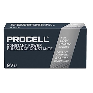 Duracell Procell AA 24 Pack, 9 Volt Batteries Pack of 12
