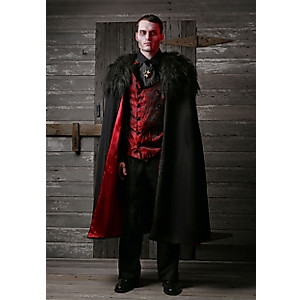 Fun Costumes Plus Size Deluxe Men's Vampire Costume 2X 3X 4X 4X