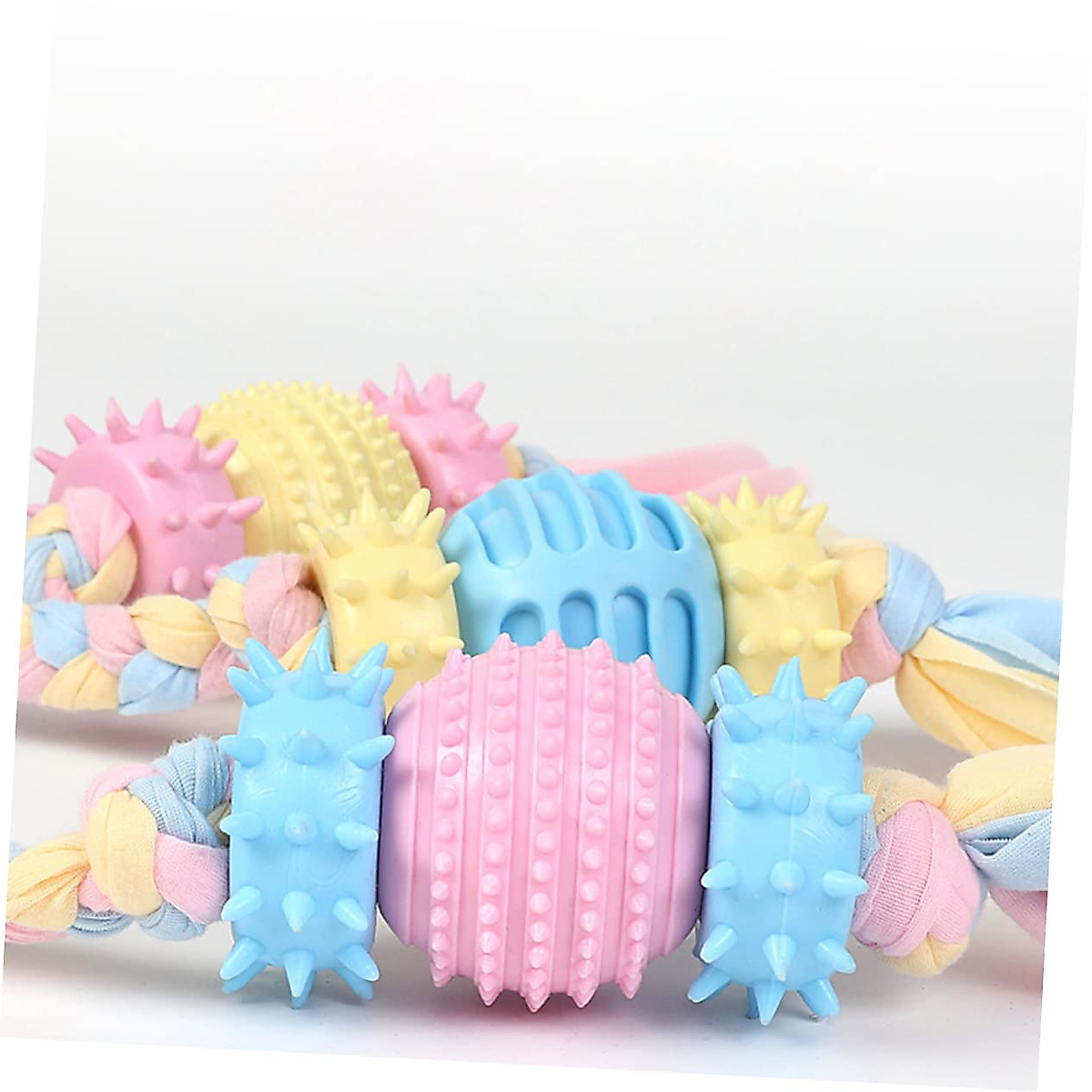 FOMIYES 1pc Pet Playing Toy Female Dog Toy Pet Dental Cleaning Cotton Rope Pet Toy Dog+Toy Pet Educational Dog Bite Toy Pet Door Handle Cat Toy Toys Pet Chew Toy The Dog Cloth