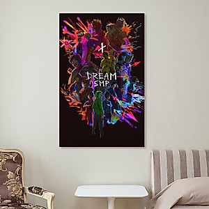 Dream SMP Anime Poster for Room Aesthetic Canvas Wall Art Prints for Wall Decor Room Decor Bedroom Decor Gifts Posters 08x12inch(20x30cm) Unframe-style