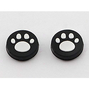Silicone Joystick Caps Thumb Stick Analog Grip Cover Case Cap for PS Vita PSV 2000 PSV 1000 Controller (White)