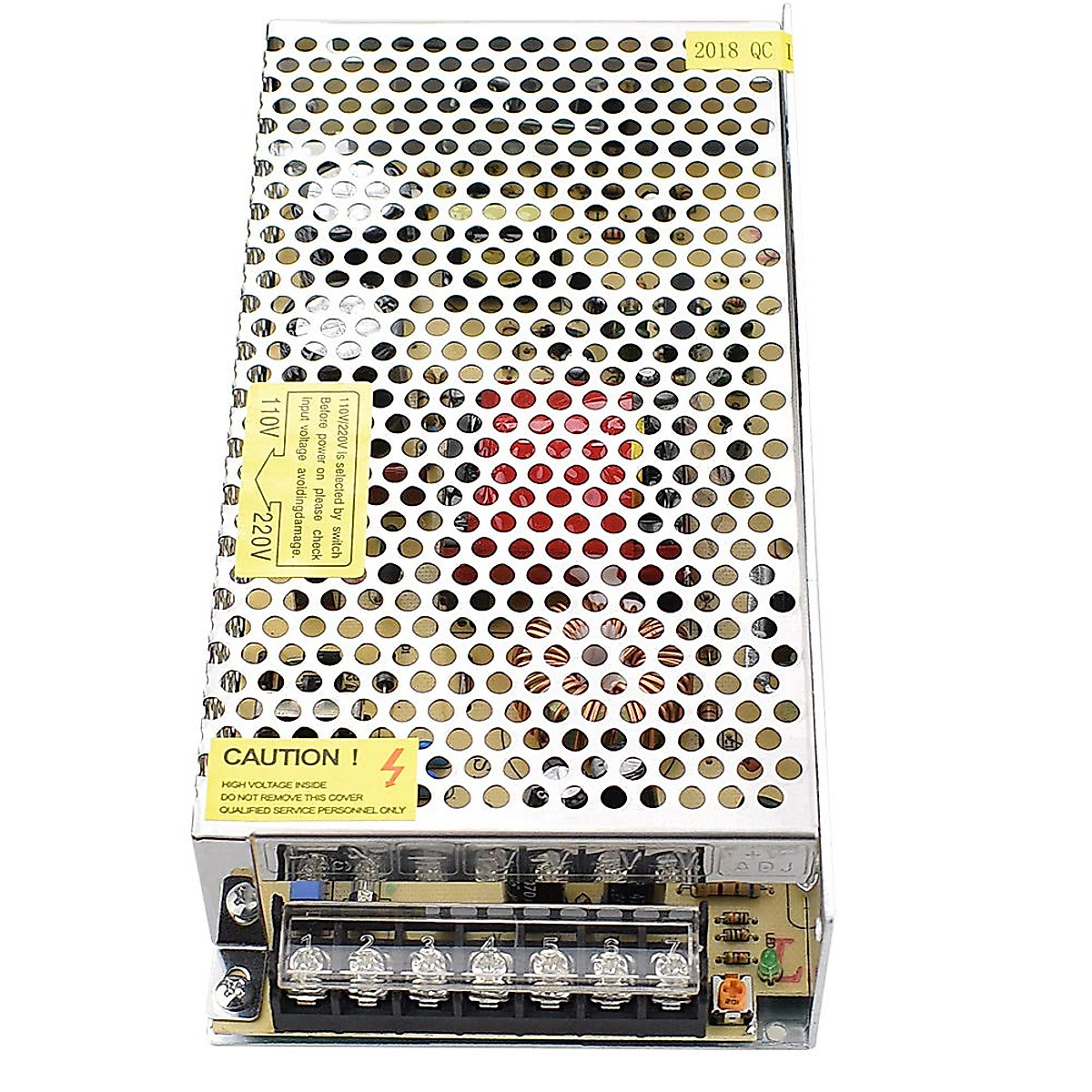 AC 110V/220V to DC 12V 15A 180W Power Supply Transformer Switch,MKASYON AC/DC Switching Adapter Converter Driver for LED Strip Light,CCTV Camera,Security System Computer Project,Radio (12V15A)
