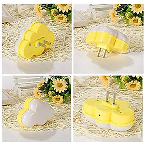 WIROJ Baby Night with Light Sensor Plug in Intelligent Soft LED Wall Nursery Lamp LED Cloud Nightlight for Kids for Children’s Bedroom Hallway for Baby Nursery Child Room