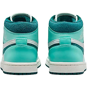 Nike Jordan 1 Mid Women Bleached Turq/Sky J Teal DZ3745-300 9.5