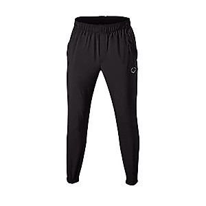 EvoShield Men's Standard Woven Jogger, Black, Large