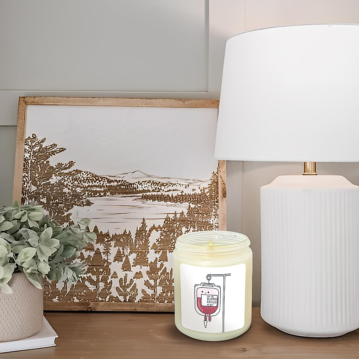 Likjad Nurse Gifts Lavender Candle, Funny Nurse Gifts, Nurse Graduation Gifts, Nurse Appreciation Gifts, Nurse Practitioner Gifts, Registered Nurse RN Gifts, Funny Nurse Scented Candles